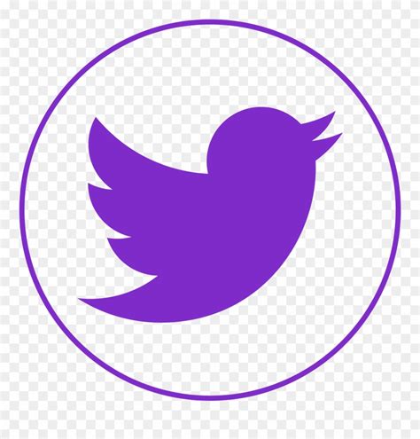 Purple Twitter Logo Png 52 Koleksi Gambar