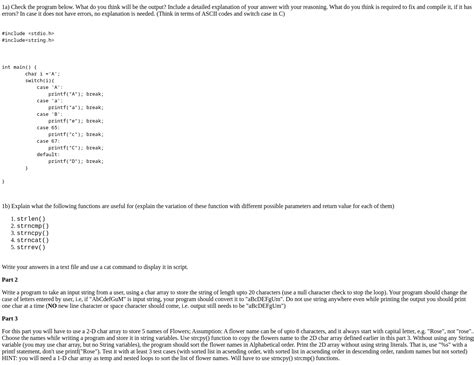 solved 1a check the program below what do you think will