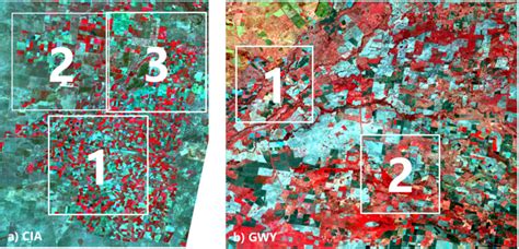 The Input Test Data Of The Cia And Gwy Three Areas Were Selected From Download Scientific