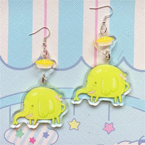 Tree Trunks Apple Pie Earrings Adventure Time Etsy
