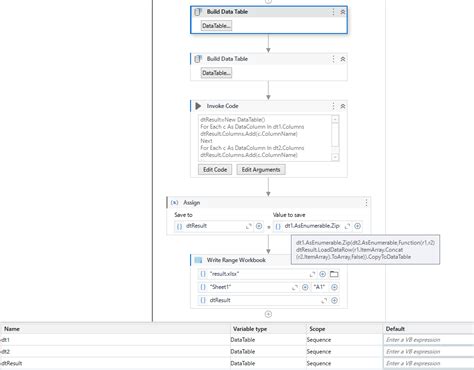 How To Combine Row From Two Datatable Studio UiPath Community Forum