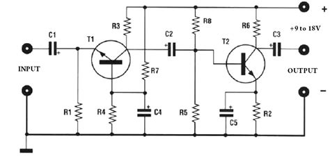 Pre Amplifier With Low Impedance Input Amplifier Circuit Design