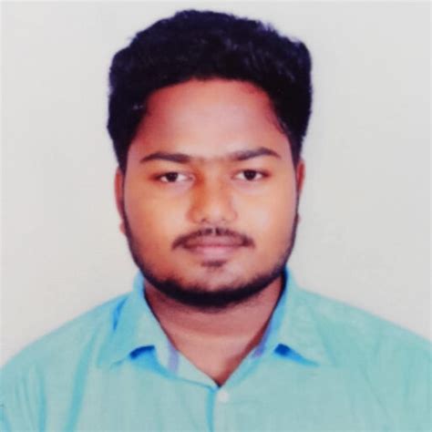 Arunkumar M Research Scholar Doctor Of Philosophy Tamil Nadu