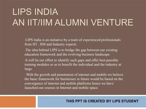 lips india ppt for angularjs training ppt