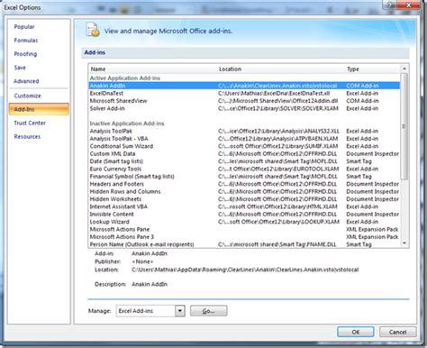 Create An Excel 2007 Vsto Add In Basic Msi Setup · Mathias