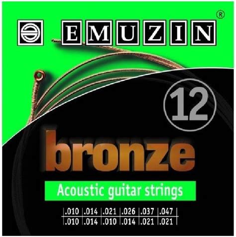 EMUZIN 12А183 - Струны для 12 струнной акустической гитары - купить с ...