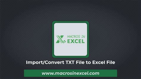 2 Ways To Importconvert Txt File To Excel File