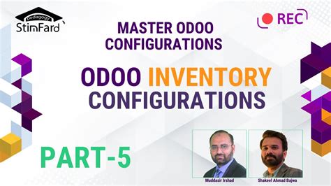 Part 5 Basic Of Odoo Inventory Configurations Master Odoo