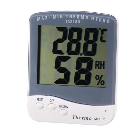 Uxcell TA D Digital Hygrometer Indoor Thermometer Humidity Monitor Humidity Gauge Amazon In