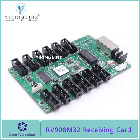 linsn receiving card rv908m32 for full color led display fixed led