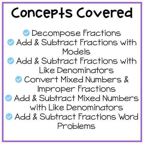 Add And Subtract Fractions And Mixed Numbers With Like Denominators Math Mazes Made By Teachers
