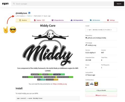 🦁 Luciano Mammino On Linkedin Middy V4 Alpha Is Out Just Saying