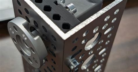 Gobilda Compatible Compact Servo Block Mount W Bearing Support For Ftc Robotics Von Rocknrolla