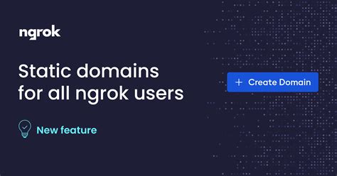 Static Domains For All Ngrok Users Ngrok