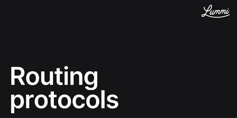 Routing Protocols Images — Free Hd Download On Lummi