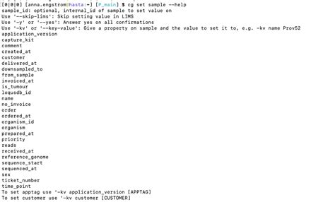 Cg Set Sample Kv Applicationversion Fails For Lims · Issue 835