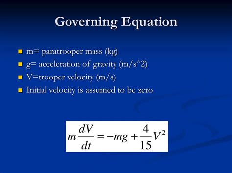 Ppt Solving First Order Ordinary Differential Equations With Matlab Powerpoint Presentation