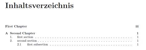 Table Of Contents Remove Chapter Number From Section Entries In Tableofcontents TeX LaTeX