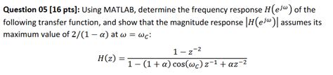 solved need matlab code with comments and screenshots of
