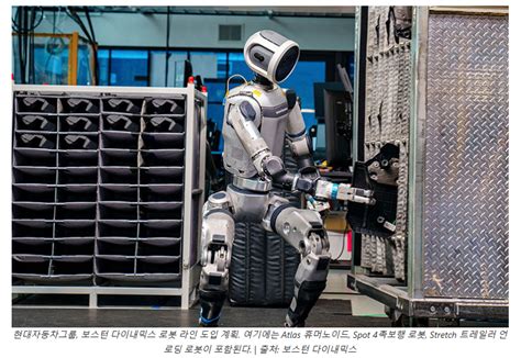 현대 보스턴 다이내믹스 로봇 수만대 구매 스마트팩토리아 콘텐츠