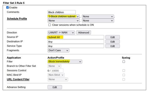 Scheduling Firewall Rules On Draytek Vigor 165 Sandon It