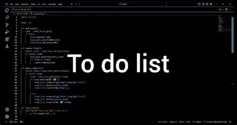 Aashi Gupta On Linkedin Todolist Codsoft Internship Python