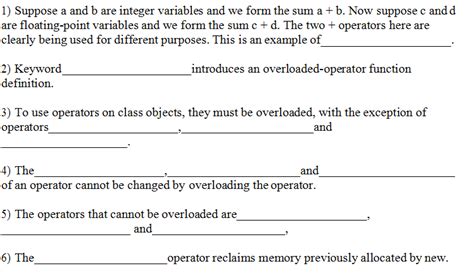 Solved 1 Suppose A And B Are Integer Variables And We Form