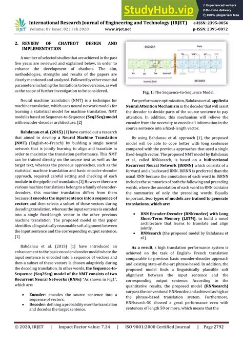 A Review On Chatbot Design And Implementation Techniques Pdf