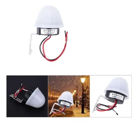 Fotocelda Sensor Luz Encendido Foco Lampara Para Fotocontrol Cuotas Sin Interés