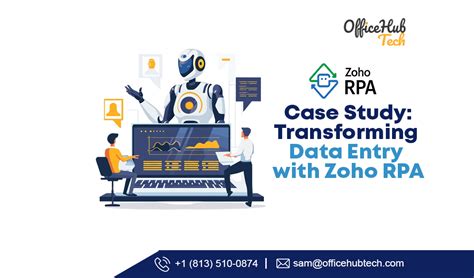 Case Study Transforming Data Entry With Zoho RPA