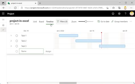Import Excel File Into Microsoft Project For The Web