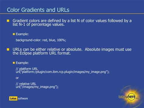 Customizing The Look Of Lotus Notes 8 Pdf Web Development Internet