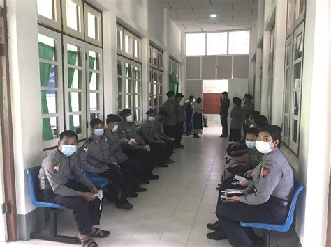 ကျိုင်းတုံမြို့၌ ၅၈ နှစ်မြောက် မြန်မာနိုင်ငံရဲတပ်ဖွဲ့နေ့ကို ကြိုဆိုဂုဏ်ပြုသောအားဖြင့် စုပေါင်းသ