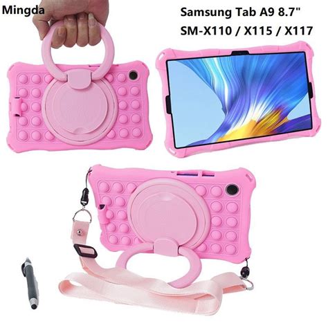 Противоударный силиконовый чехол для планшета Samsung Galaxy Tab A9 ...