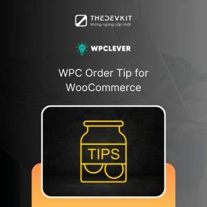 WPC Order Tip For WooCommerce Premium TheDevKit