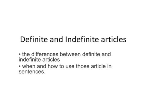 Articles And Determiners Pptx