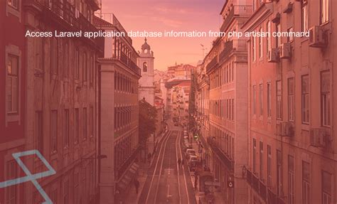 Access Laravel Application Database Information From Php Artisan Command