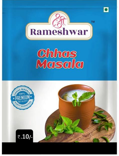 Chhas Masala Powder Packaging Type Packet Packaging Size 10g At Rs