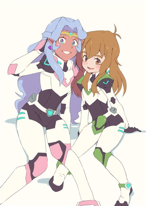 Pidge Gunderson And Princess Allura Voltron Legendary Defender And More Drawn By Miyata