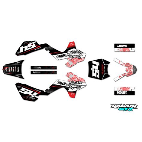 Graphics Kit For Ssr Sr110 2021 Fatality Series Kalair Gfx