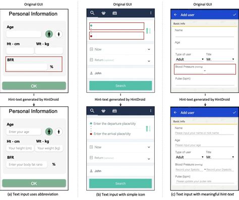 Unblind Text Inputs Predicting Hint Text Of Text Input In Mobile Apps