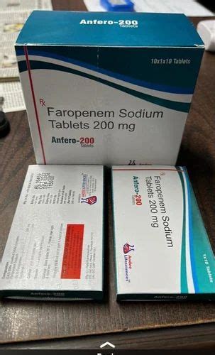 Faropenem Tablets At ₹ 1950 Box Faropenem Tablets In New Delhi Id 2853685194348