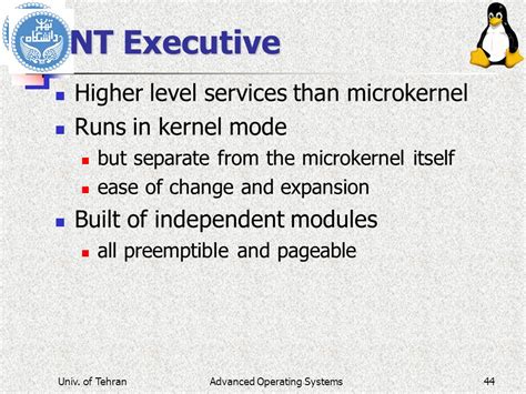 advanced operating systems ppt download