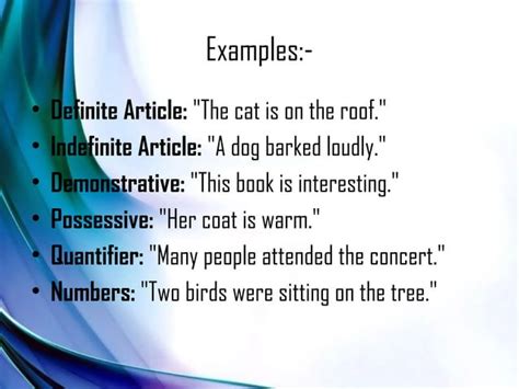 Ppt On Determiners Class 8 By Abhayvrerpptx