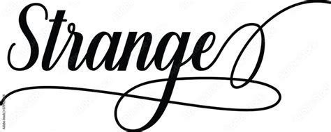 strange script cursive calligraphy typography black text lettering