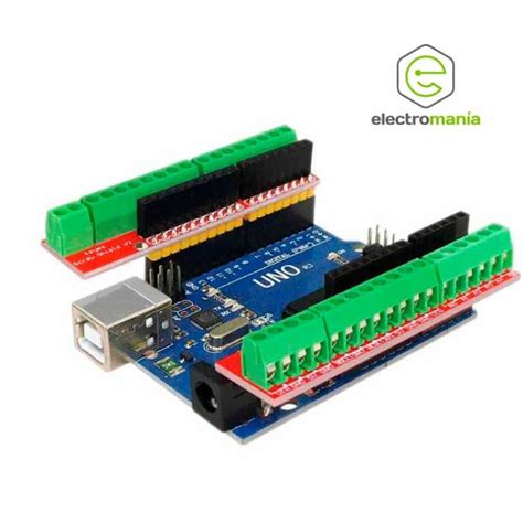 Extensión Con Tornillos Para Arduino V2 Electromanía Perú