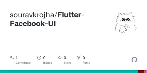 GitHub Souravkrojha Flutter Facebook UI