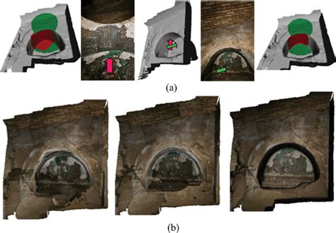 Texture Mapping Results For A Historical Cubiculum A The Mesh Model Download Scientific