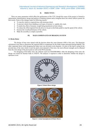 Design Analysis And Manufacturing Of Braking System For An Universal Terrain Vehicle PDF