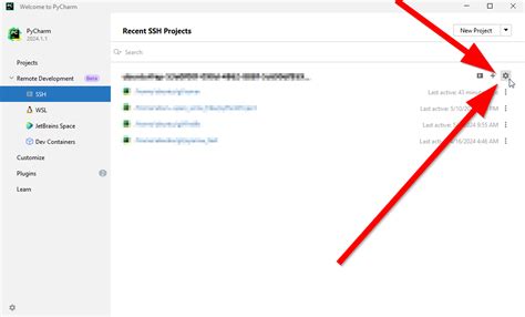 Pycharm How Do I Update The Version Of Jetbrains Running On A Remote